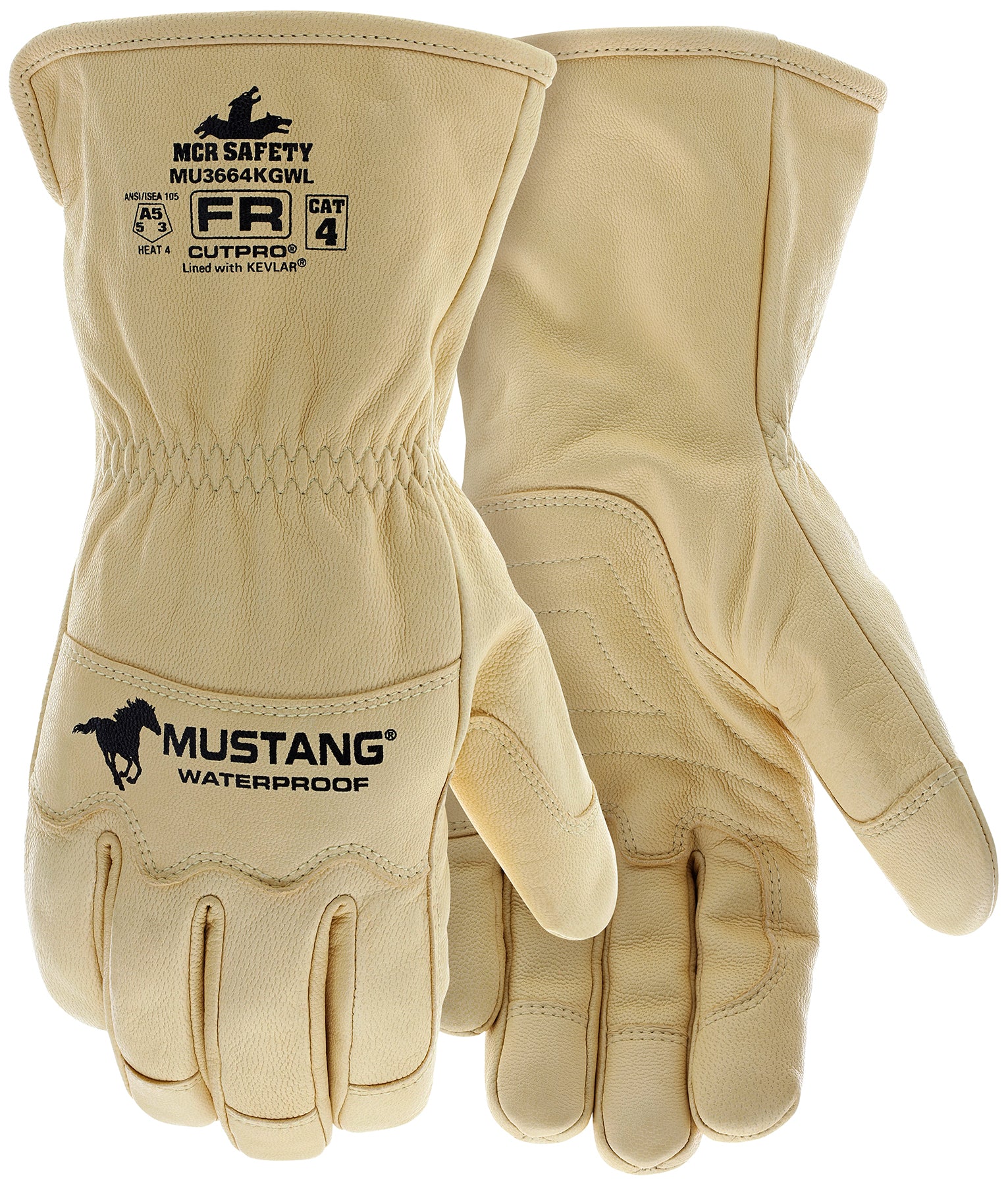 MU3664KGW - Mustang HiDex Leather Driver Wing Thumb – MCR Safety's Buy ...